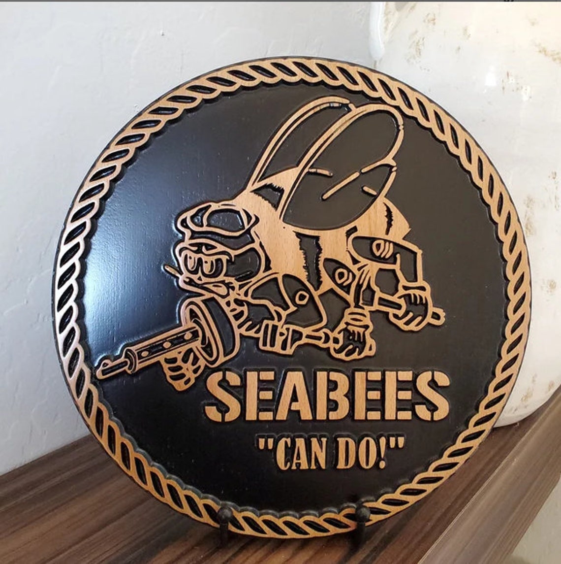 Military - US Navy Seabee - SVG Files for Cnc Router and Laser ...