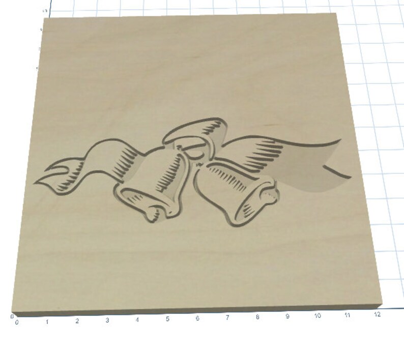Wedding Bells Svg File for Cnc Router and Laser Engraving - Etsy