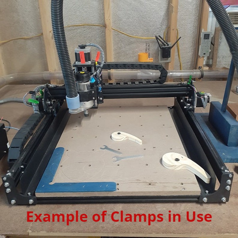 CNC Table Corner Clamp SVG Make Your Own Wasteboard Clamps - Etsy Canada