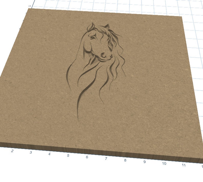 Beautiful Horse Svg File for CNC Routers Laser Engraving - Etsy Canada