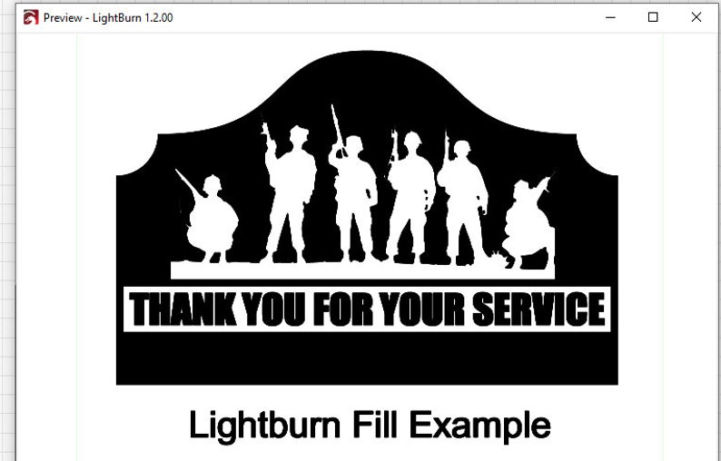 Thank You for Your Service SVG Files for Cnc Routers and - Etsy