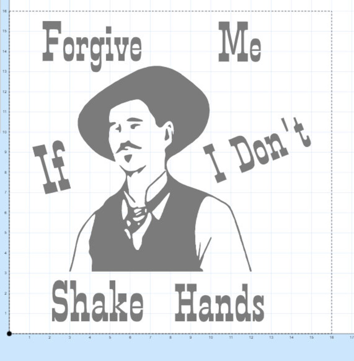 Western Old West Favorites Johnny Ringo Doc Holiday SVG - Etsy