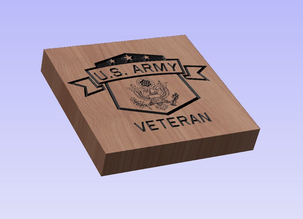 Army Veteran SVG Files for Laser Engraving Vinyl Cutters and - Etsy