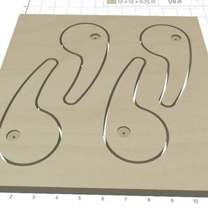 CNC Table Cam Clamps SVG - Make Your Own Wasteboard Clamps - Easel ...