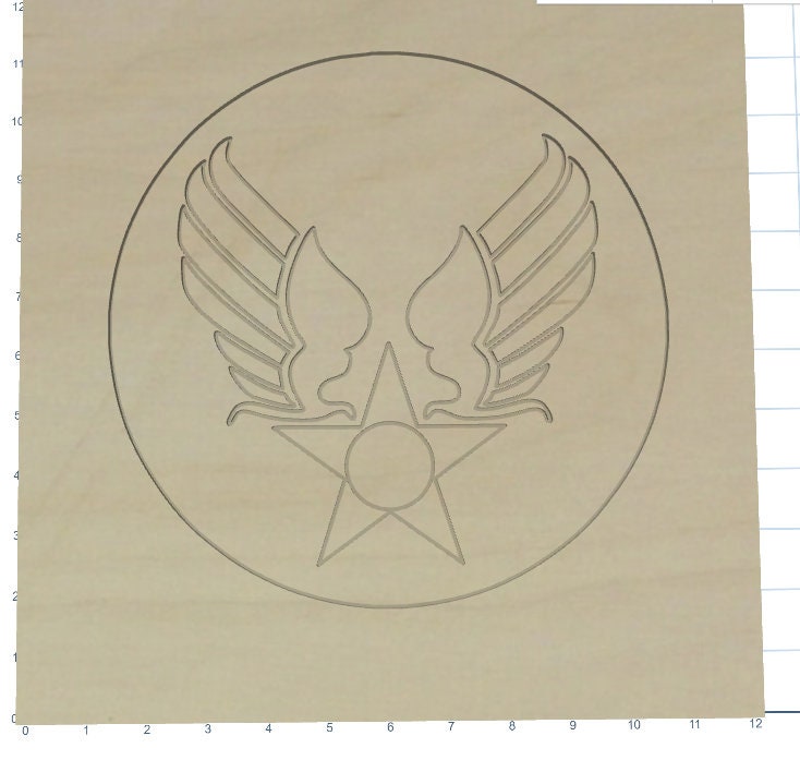 Military Army Air Force SVG Files for Cnc Router and Laser | Etsy