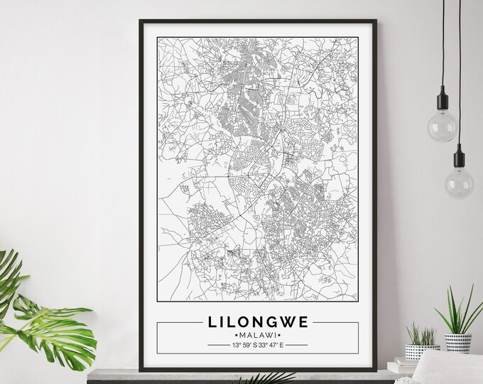Sydney NSW Map Print Sydney Map Poster Sydney Wall Art | Etsy