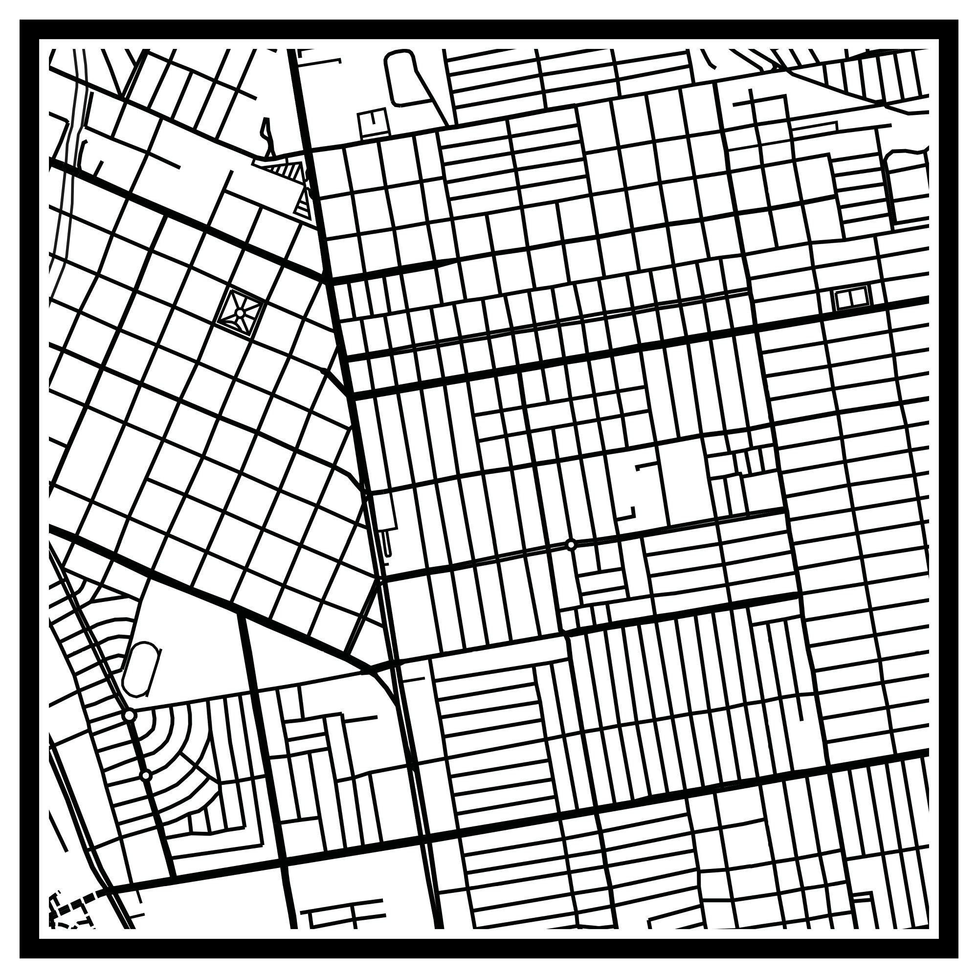 Ensenada Map Print Ensenada Map Poster Ensenada Wall Art - Etsy
