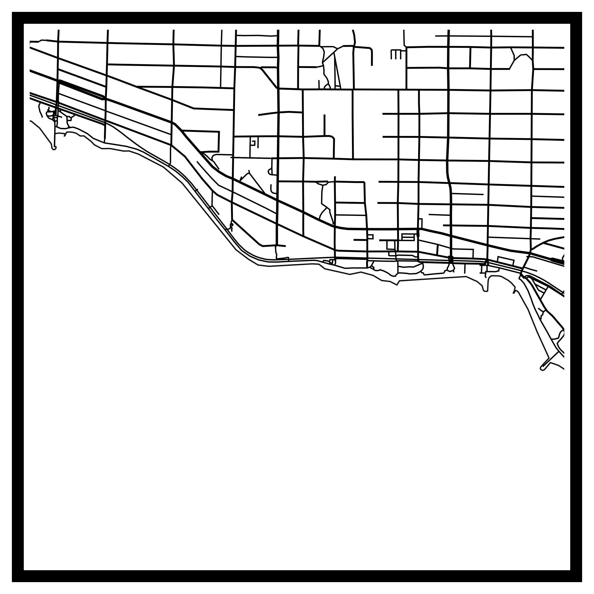 West Vancouver Map Print West Vancouver Map Poster West - Etsy