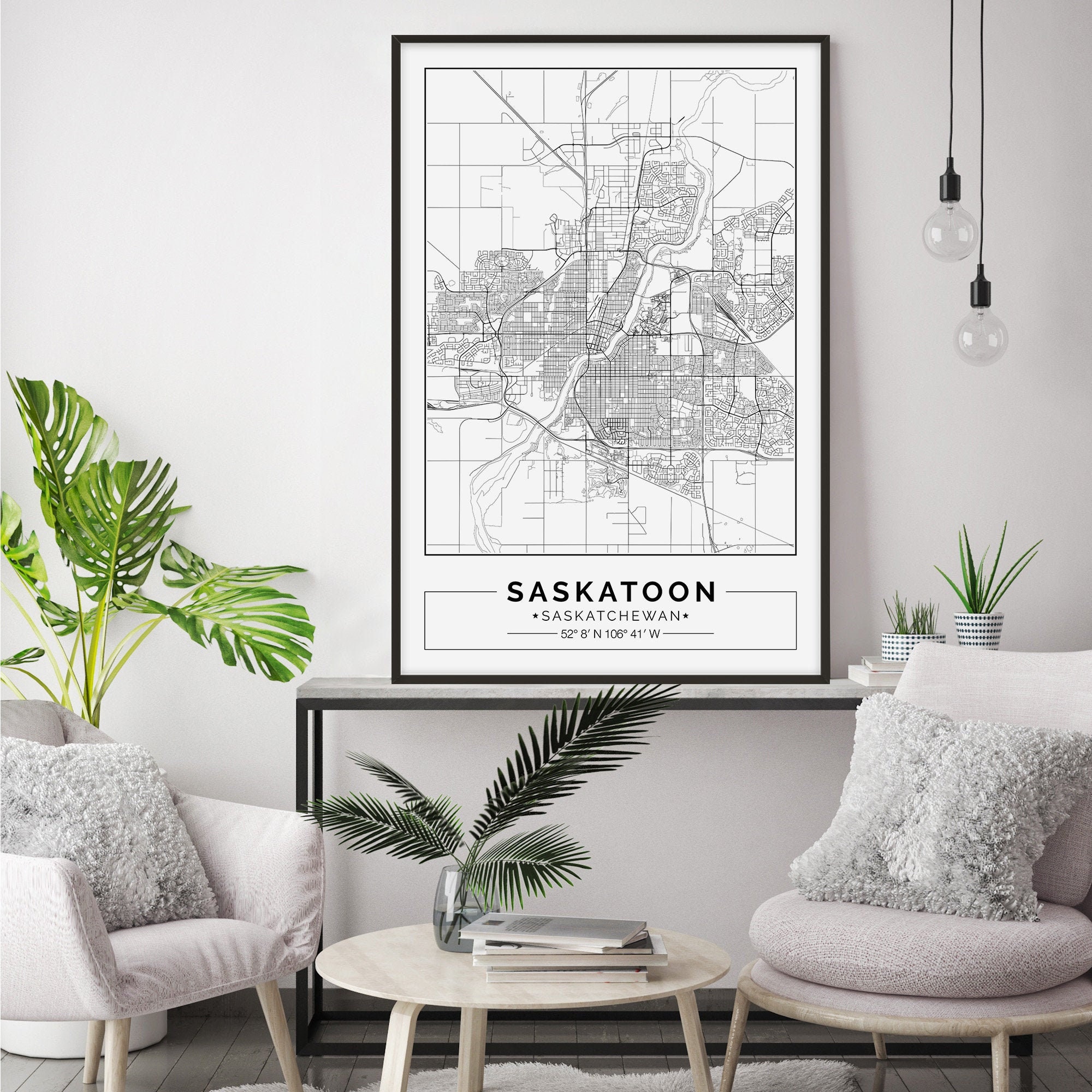 Saskatoon map print Saskatoon map poster Saskatoon wall art | Etsy Saskatoon map print Saskatoon map poster Saskatoon wall art | Etsy