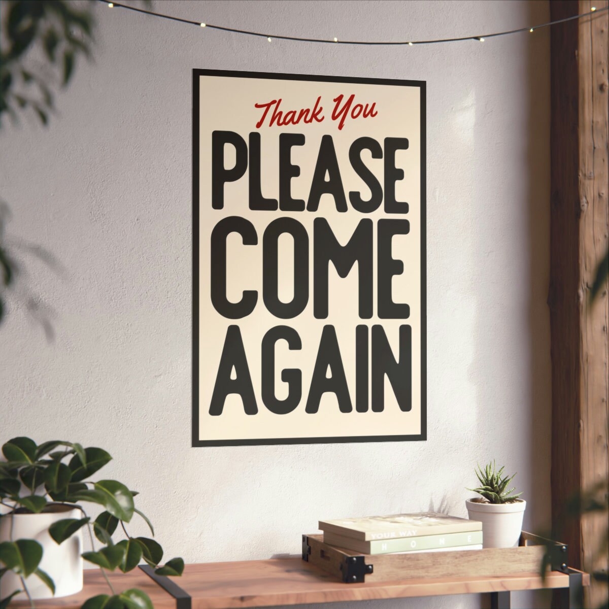 Typography PRINTABLE Typography Poster Retro Wall Art Retro Poster ...
