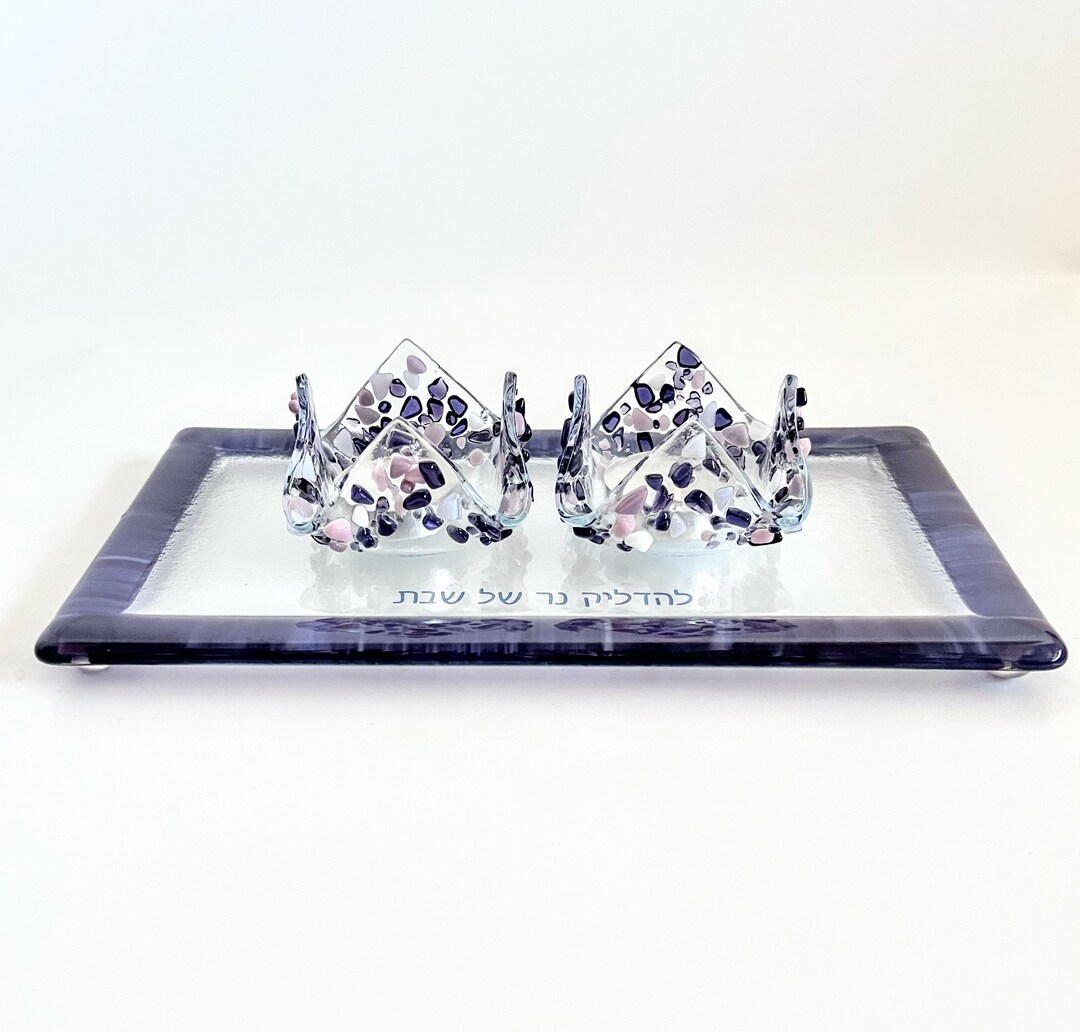 Shabbat Candle Holders - Tea Light Candle Holders - Shabbos ...