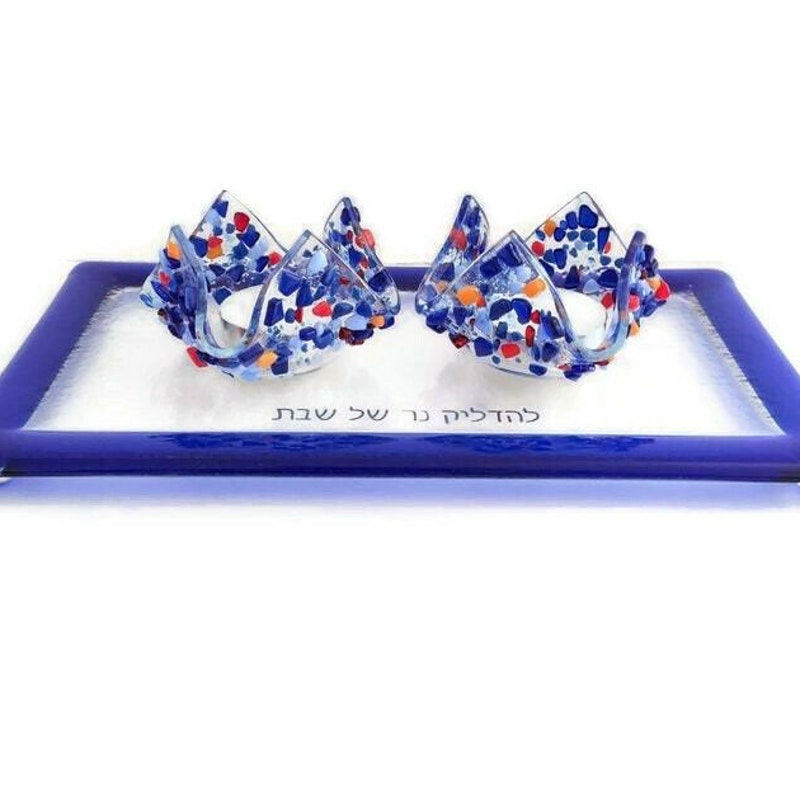 Candles Holder for Shabbat - Etsy UK