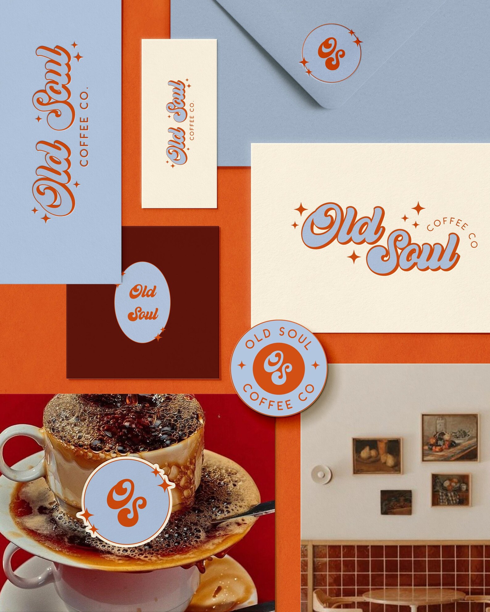 Retro Beauty Logo Bundle: Pink 70s Bohemian Design (digital File) - Etsy