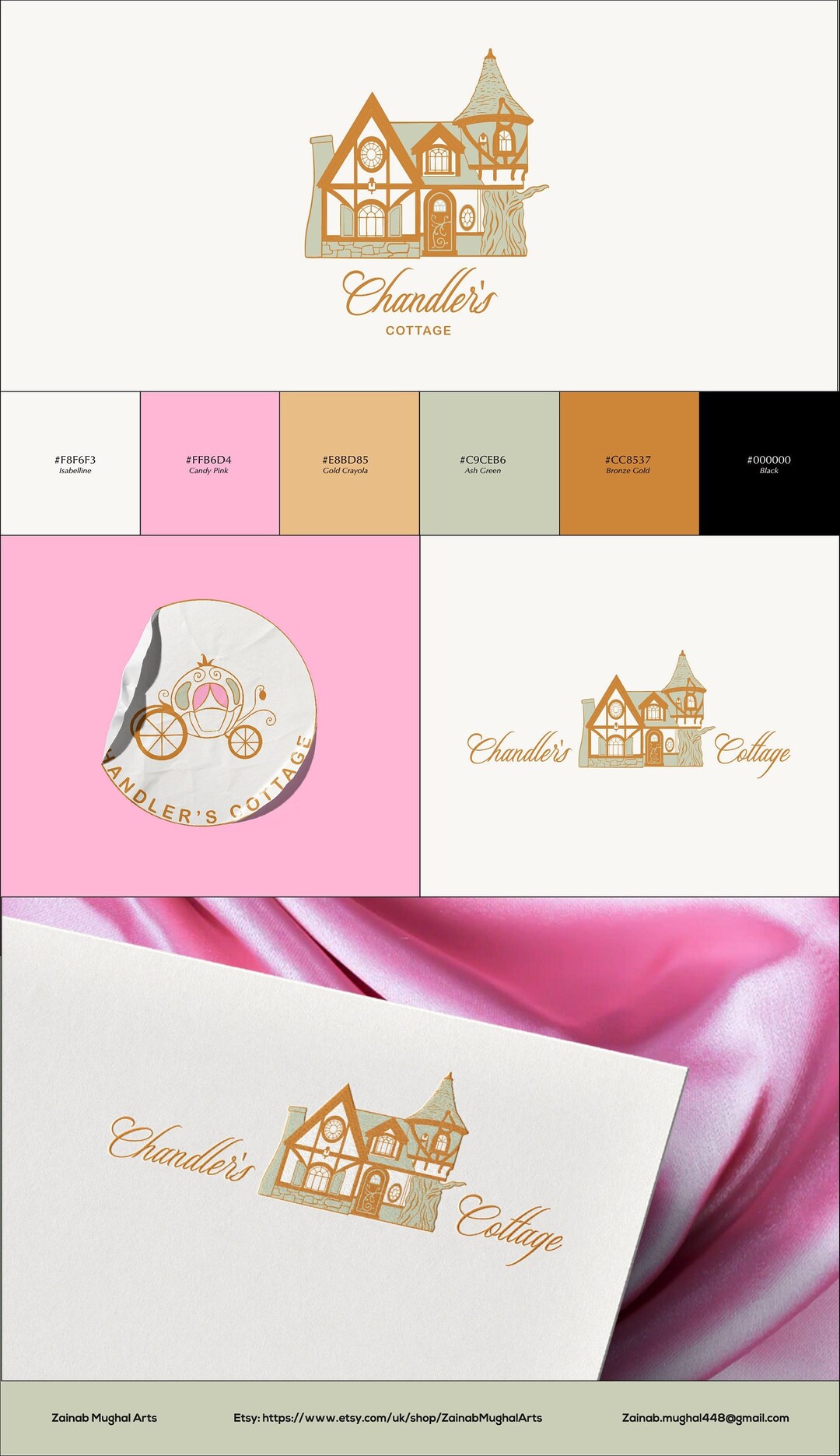 Custom Illustration Logo, Creative Logo, Small Business Logo, Unique ...