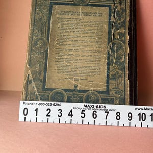 Antique Geography Textbook---1883 Complete Geography Book ...