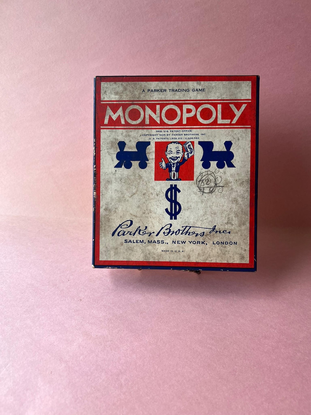 First Edition Monopoly Game by Parker Brothers From 1935---game ...