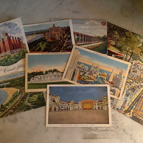 Chicago Postcard - Etsy