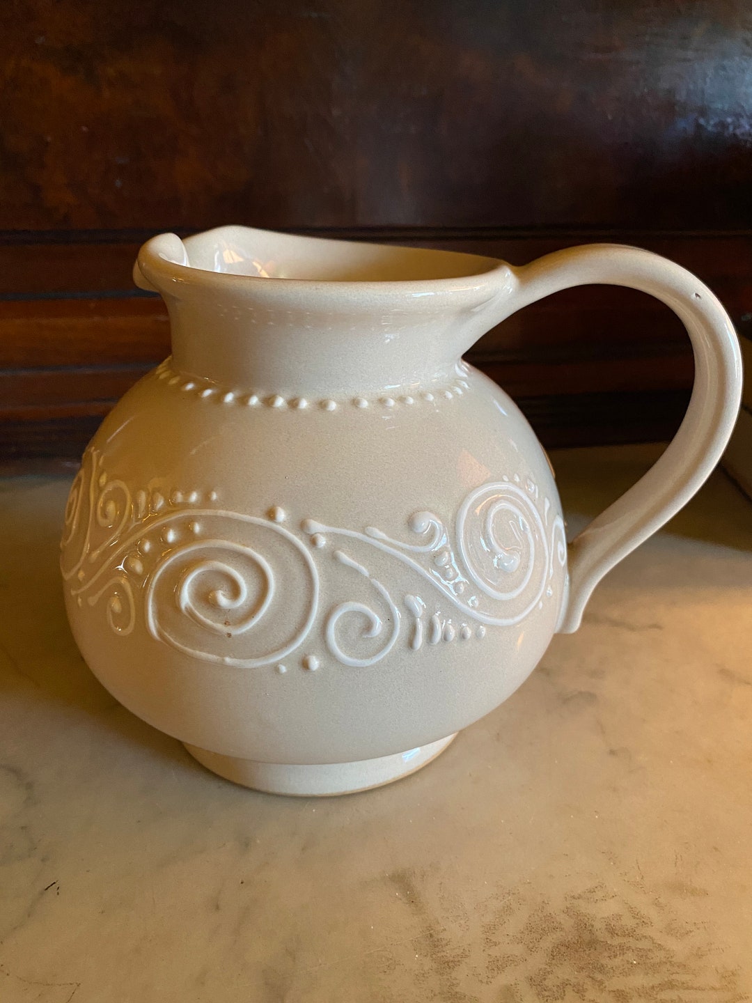 Deruta Hand-painted Pitcher Ceramic Pitcher Made in Italy Beautiful ...