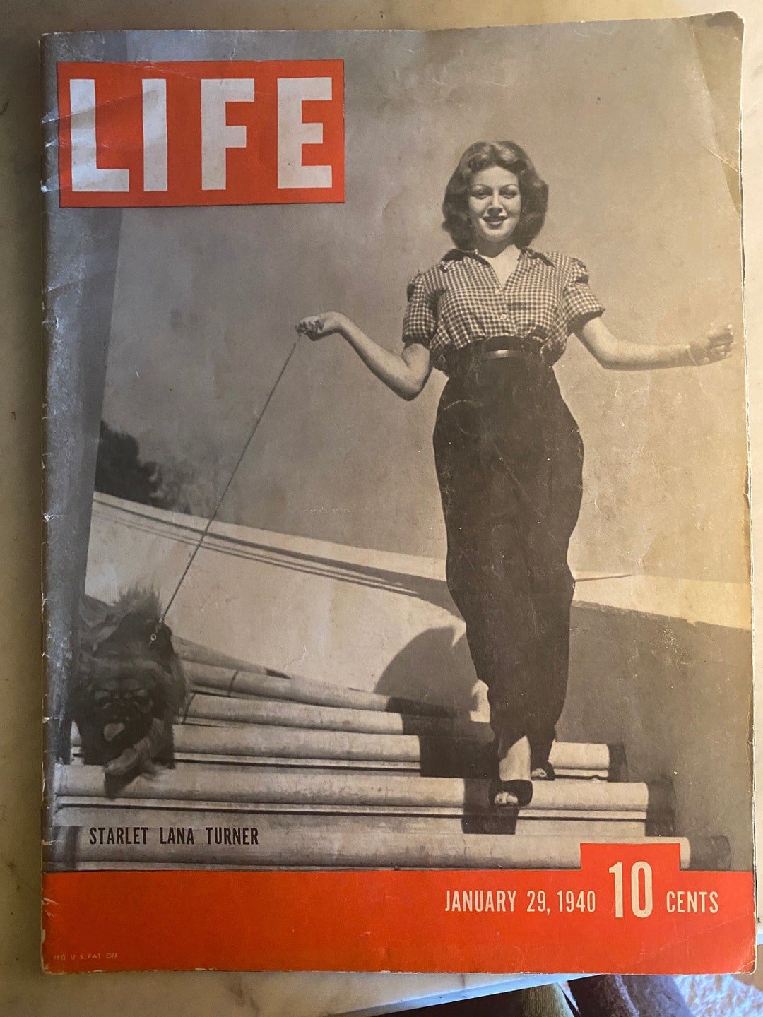 Life Magazine With Lana Turner Cover -- 1940s Life Magazine -- Vintage ...