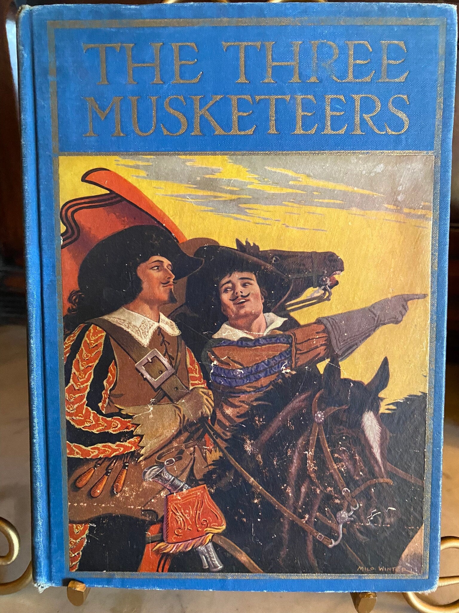 The Three Musketeers, 1923 Rand Mcnally Edition Alexandre Dumas Classic ...