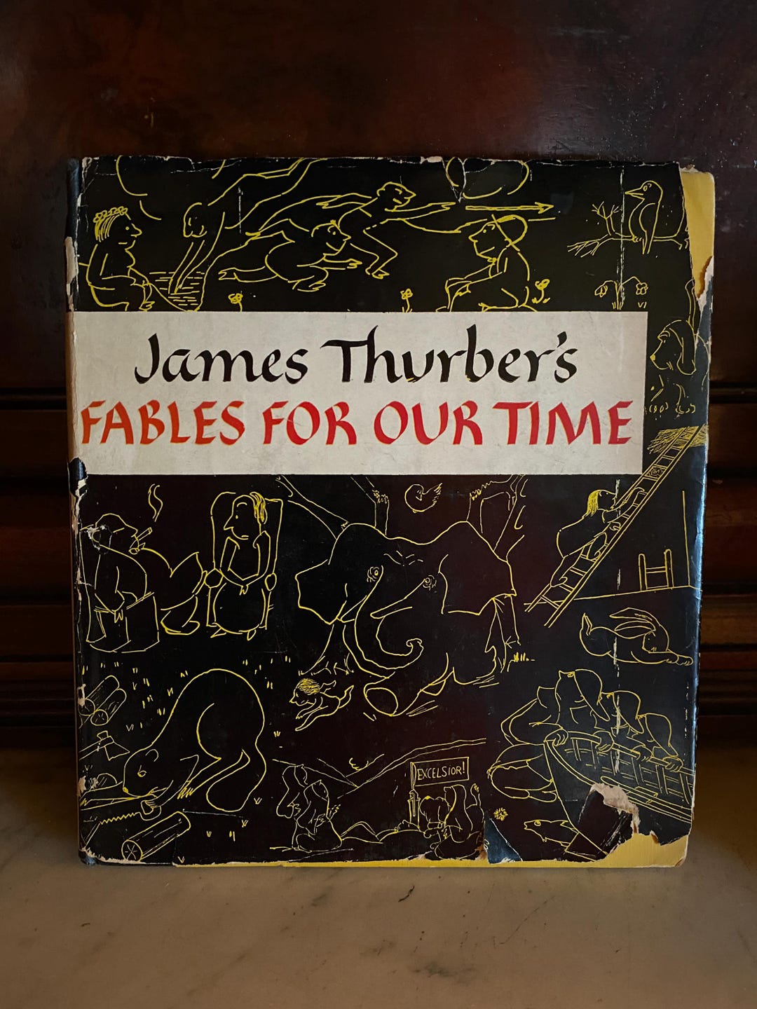 James Thurber's Fables for Our Time -- Vintage Hardback Book ...