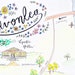 Avonlea Map (anne of Green Gables) - Watercolour Print - 11x14 - Etsy ...
