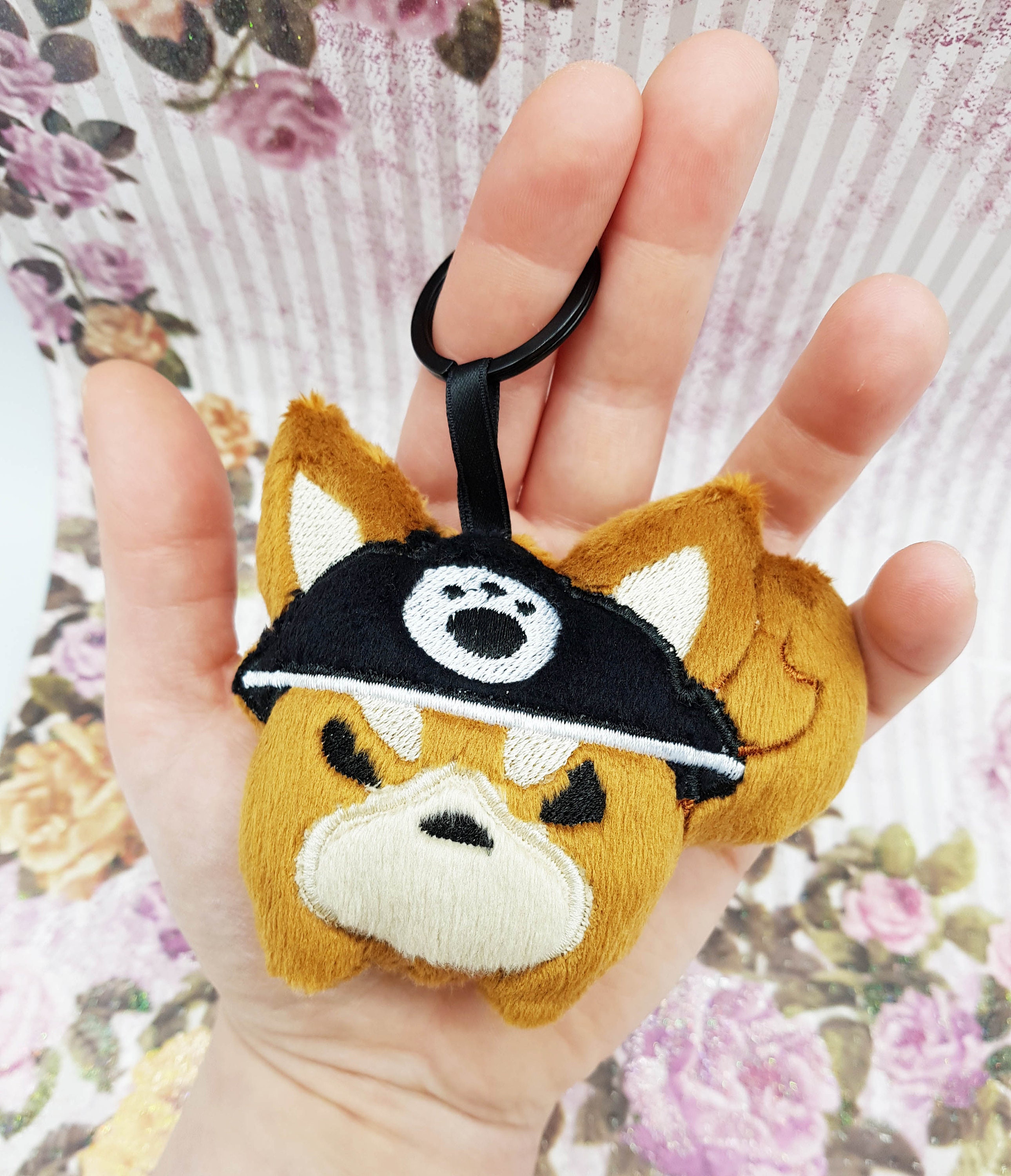 Gorou' Shiba Plush Keychain | Etsy