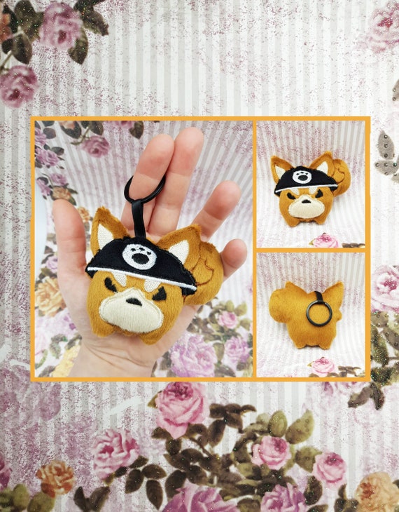 Gorou' Shiba Plush Keychain | Etsy