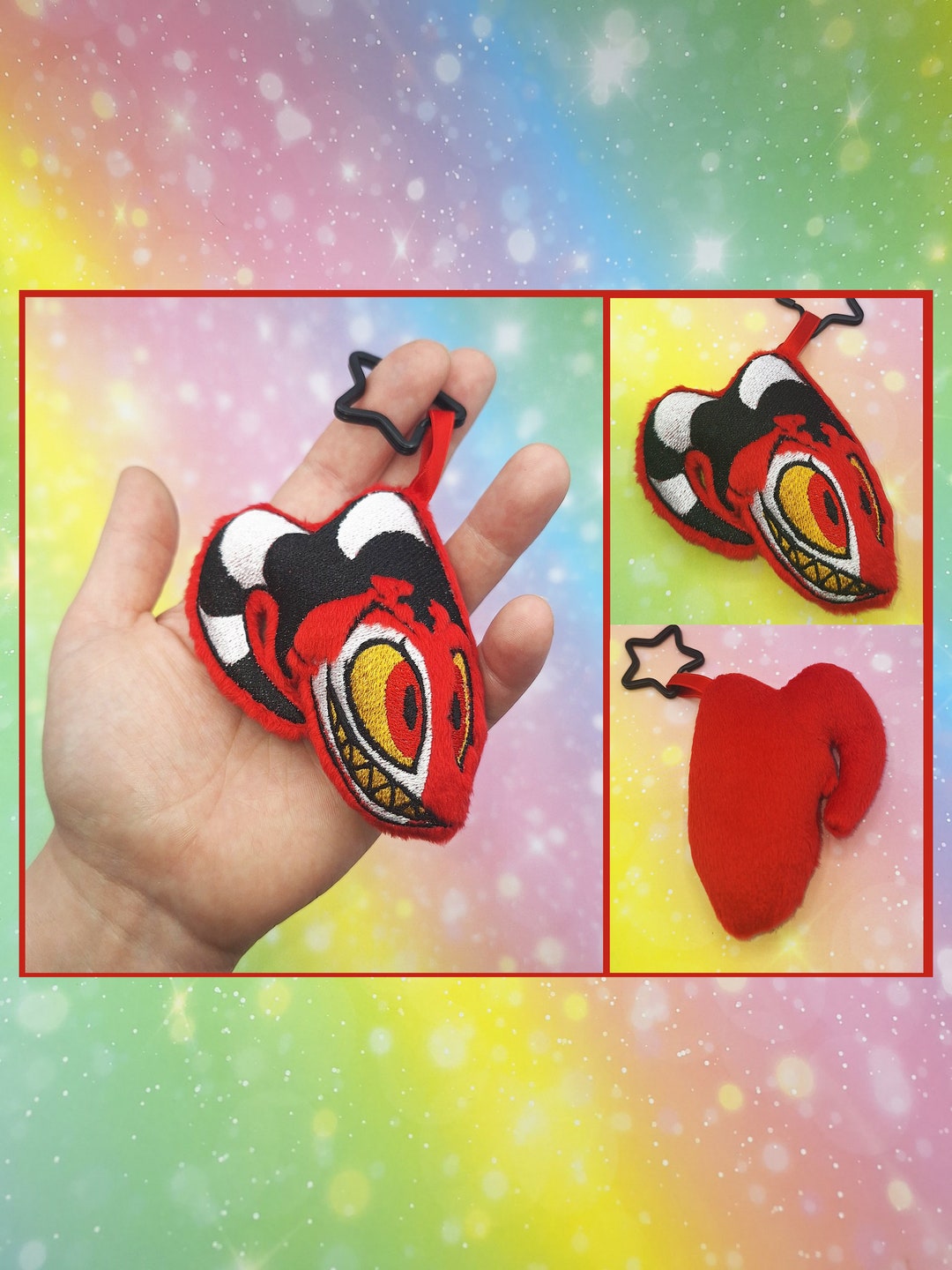 Helluva Boss Blitzo Plush Charm - Etsy