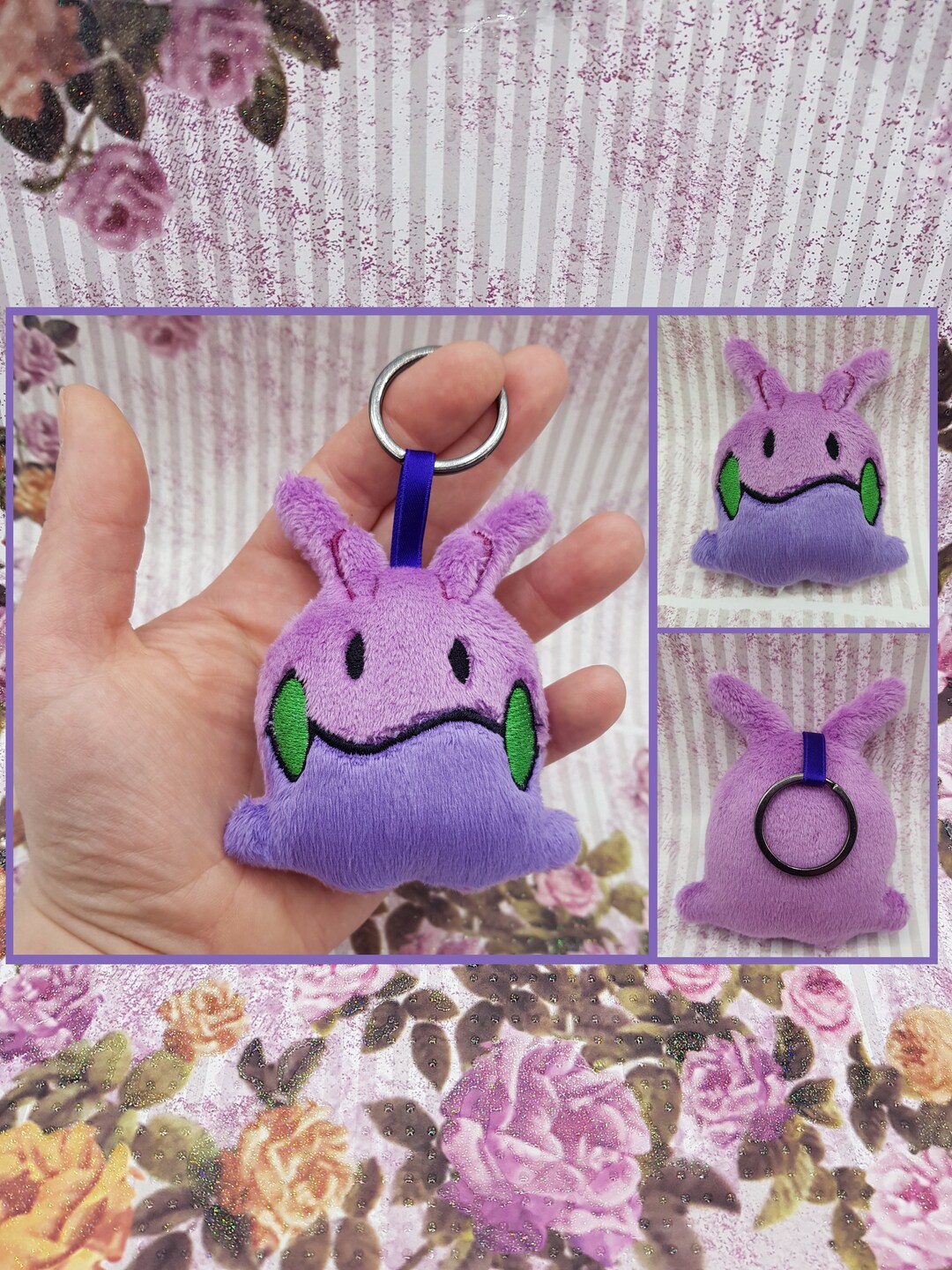 Viscora Goomy Plush Keycharm - Etsy