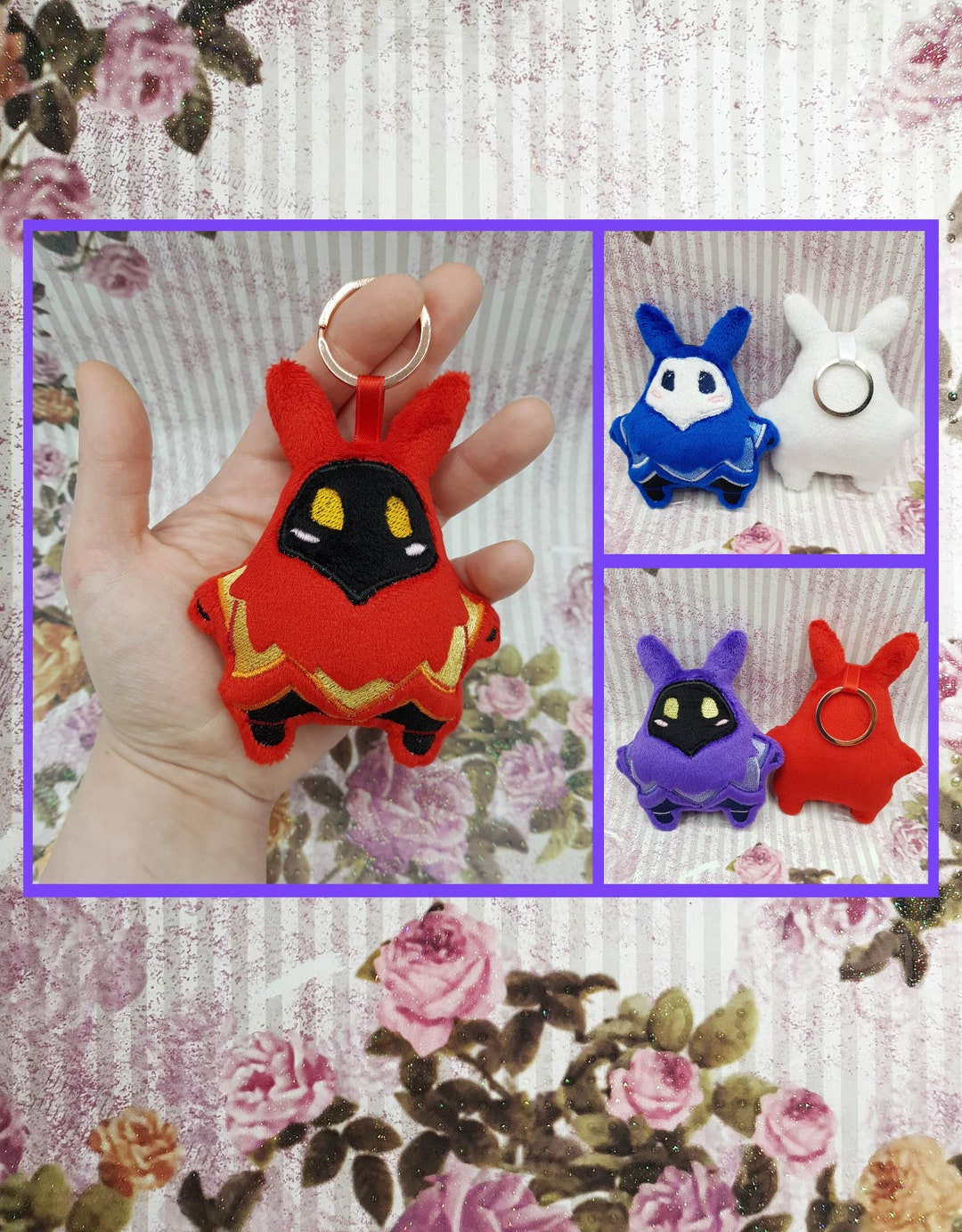Abyss Mage Plush Keychain - Etsy