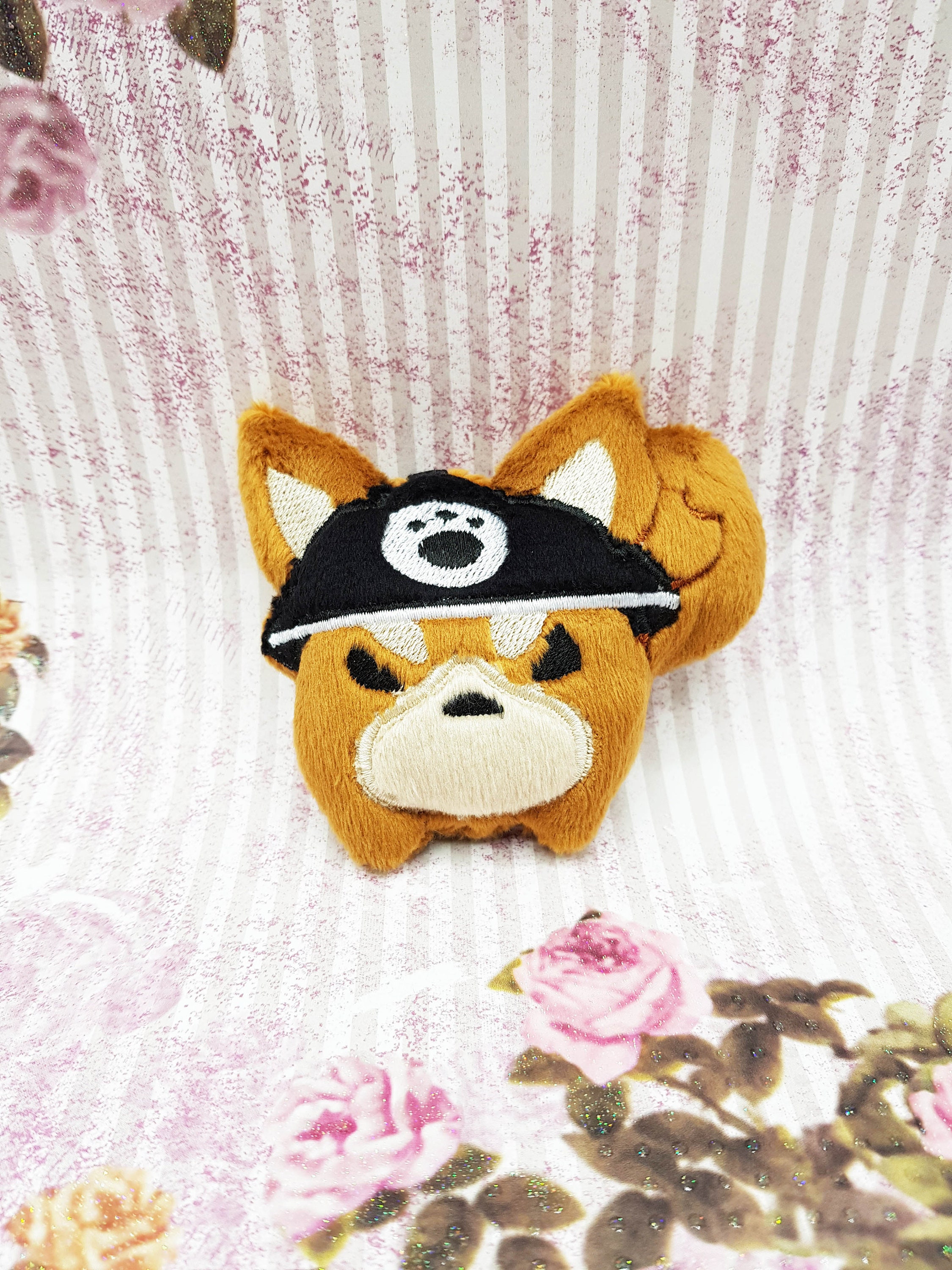 Gorou' Shiba Plush Keychain | Etsy