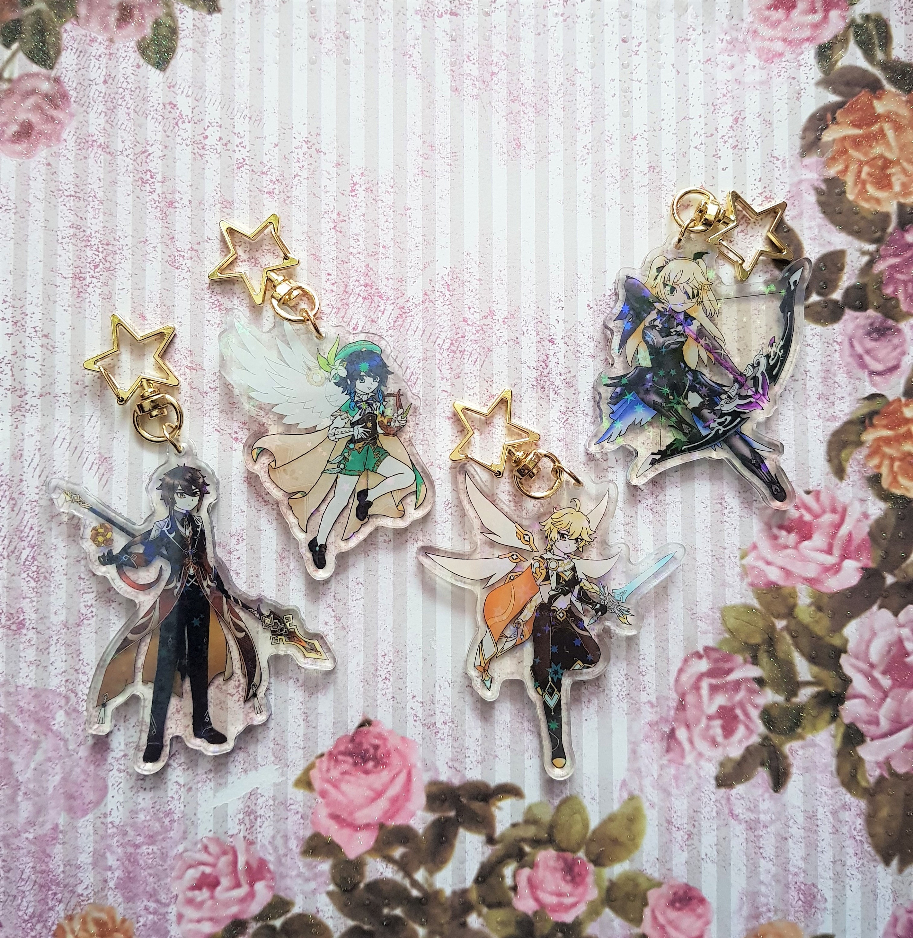 Genshin Impact Charms - Etsy