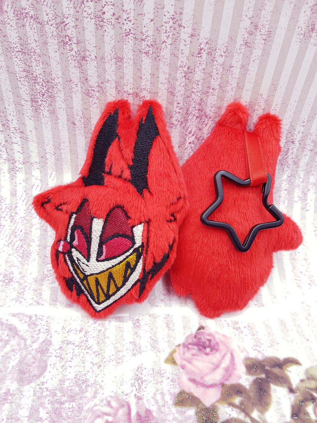 Hazbin Hotel Alastor Plush Charm - Etsy