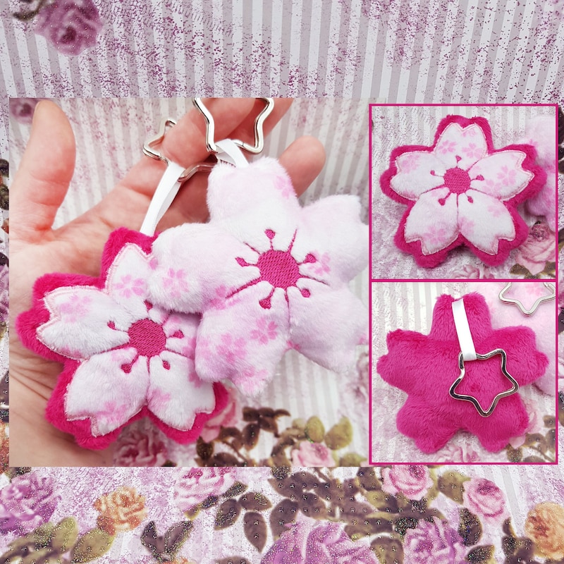 Japanese Plush Keychain - Etsy