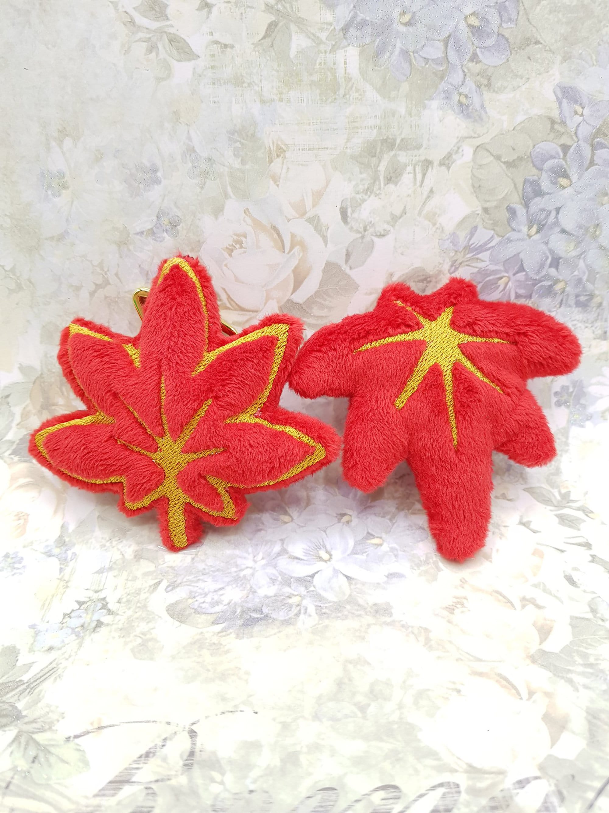 Kazuhas Maple Plush Keychain - Etsy UK