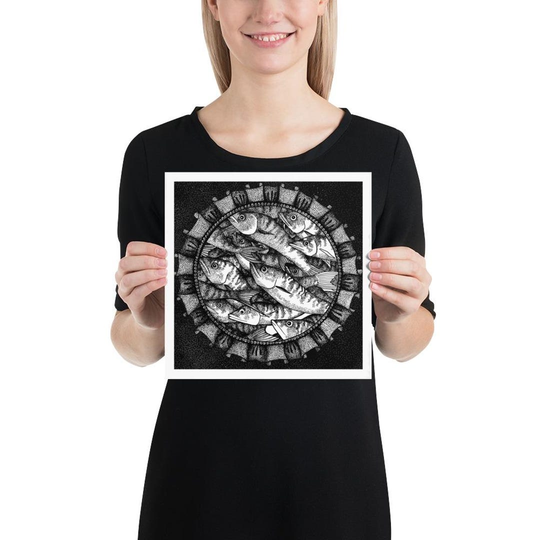 Walleye Pollock: Poster - Etsy