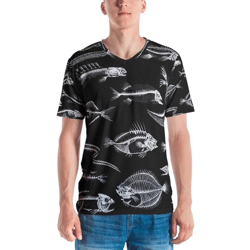 Mens Fish Print Shirts - Etsy