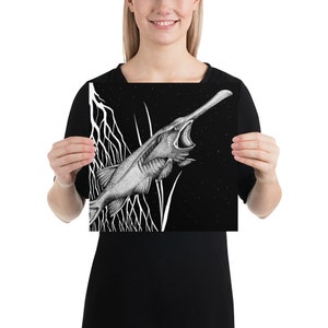 Paddlefish: Poster - Etsy