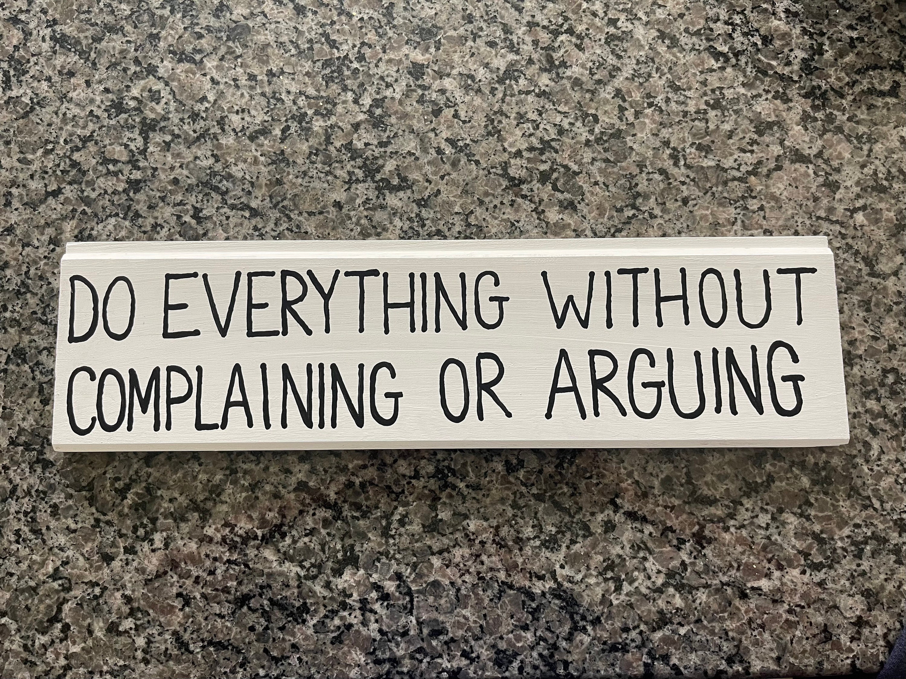Do Everything Without Complaining or Arguing - Etsy