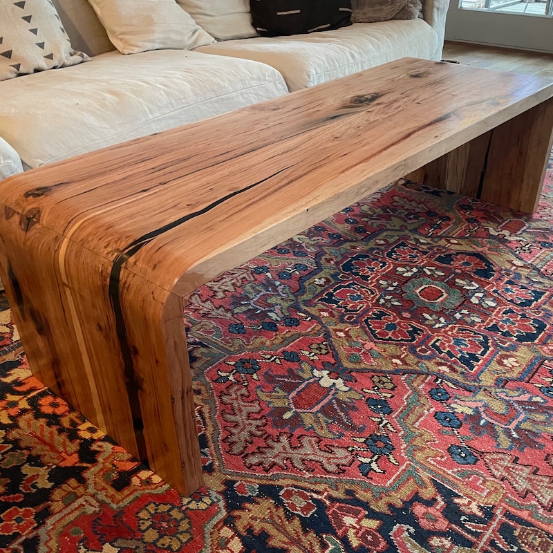 Waterfall Coffee Table - Etsy