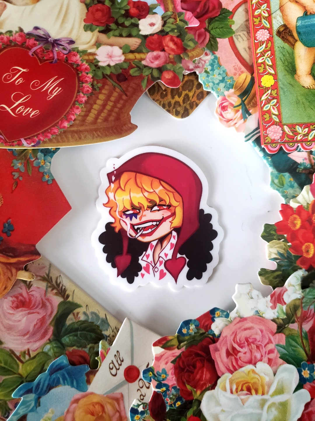 OP Characters Vinyl Stickers Corazon and Doflamingo - Etsy