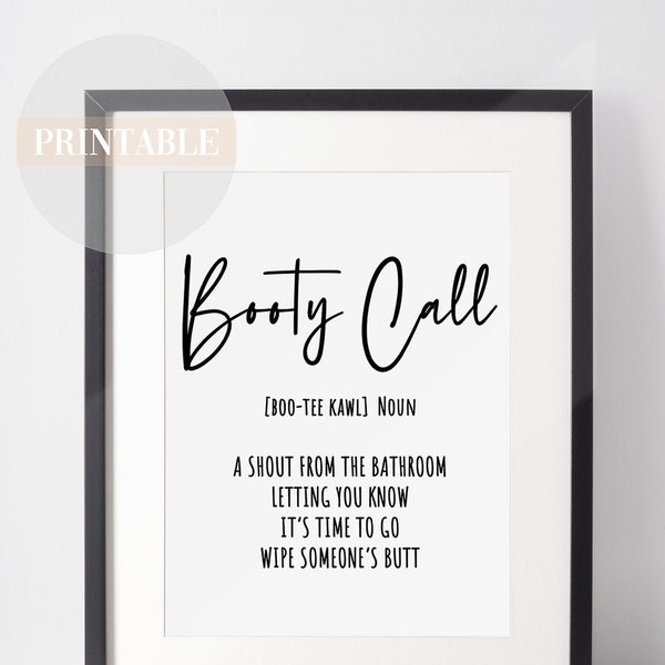 Funny Bathroom Booty - Etsy