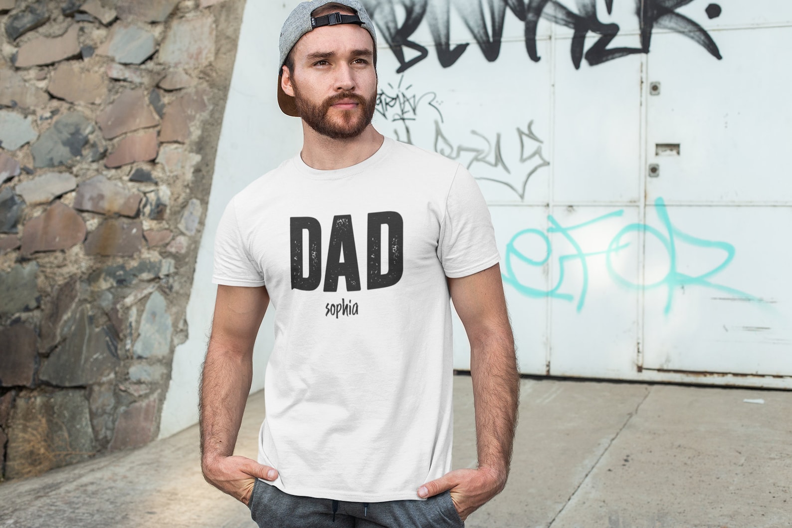 Personalized Dad Shirt With Kids Names Custom Dad Shirt - Etsy