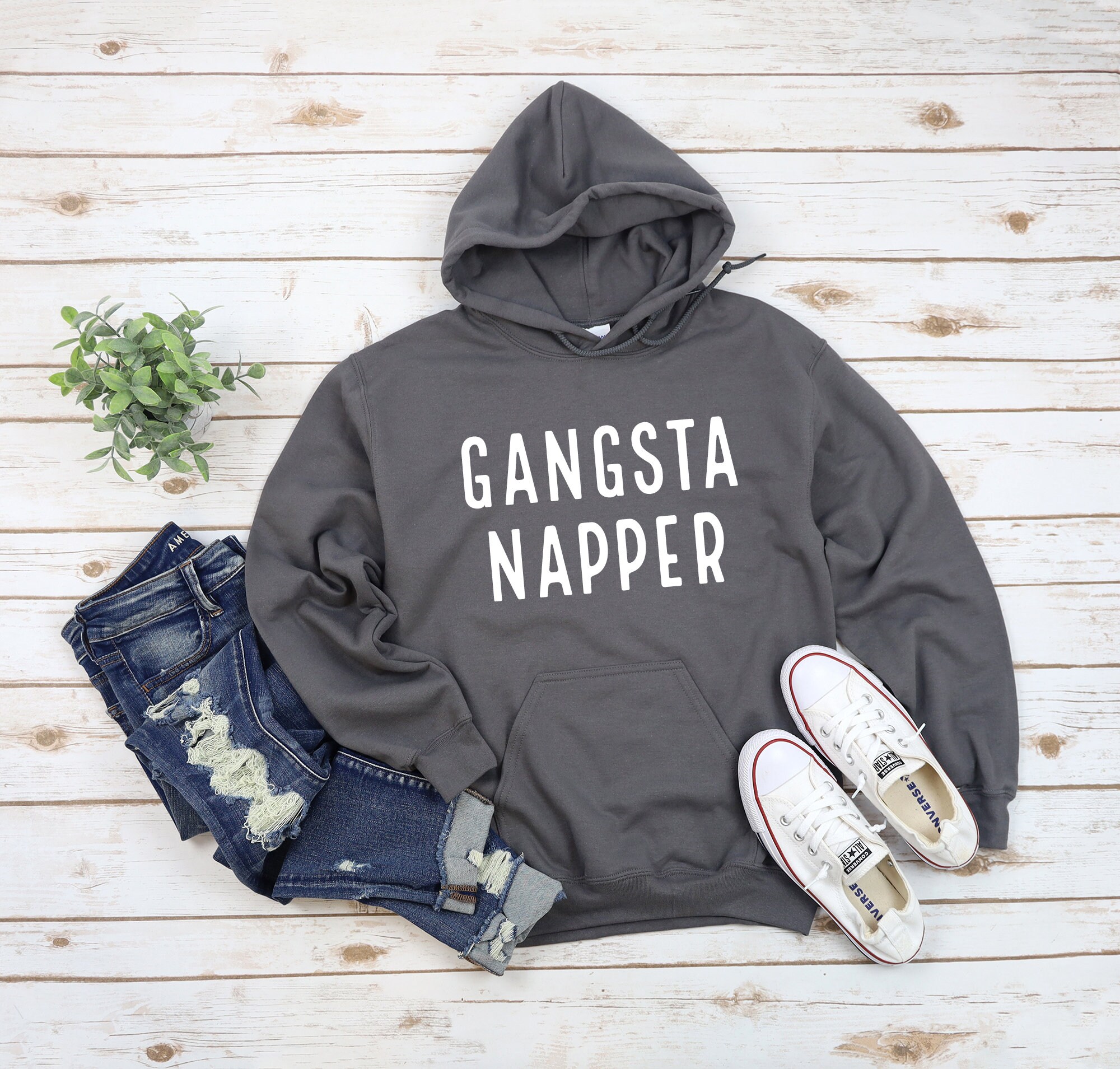 Gangsta Napper Funny Unisex Hoodie Napping Hoodie Love - Etsy