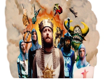 Monty Python Stickers - Etsy