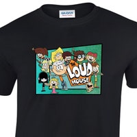 Sitting Around the Loud House Custom Shirt - Many Sizes & Colors for ...