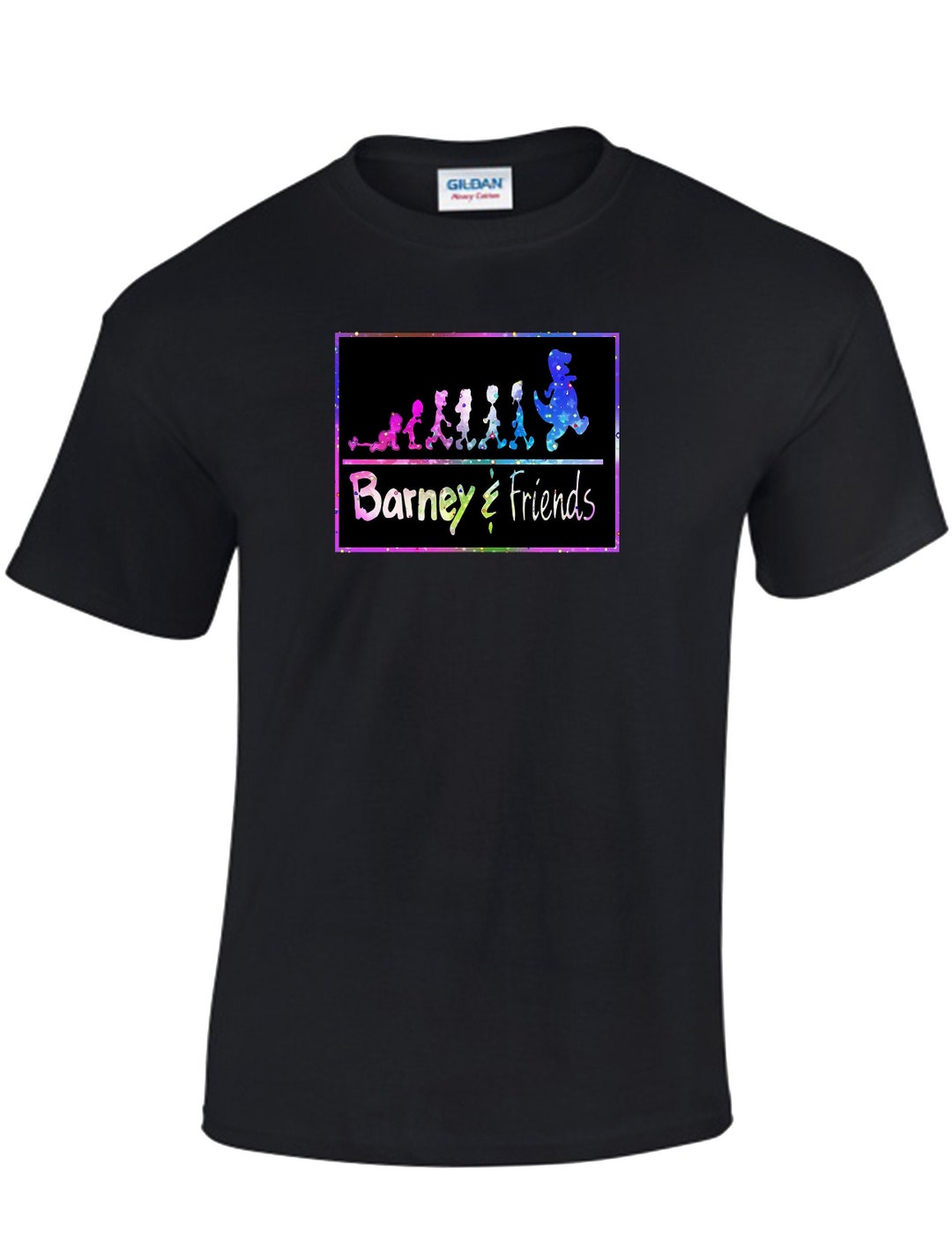 Barney and Friends Kids Custom Shirt - Many Sizes & Colors for All Ages ...