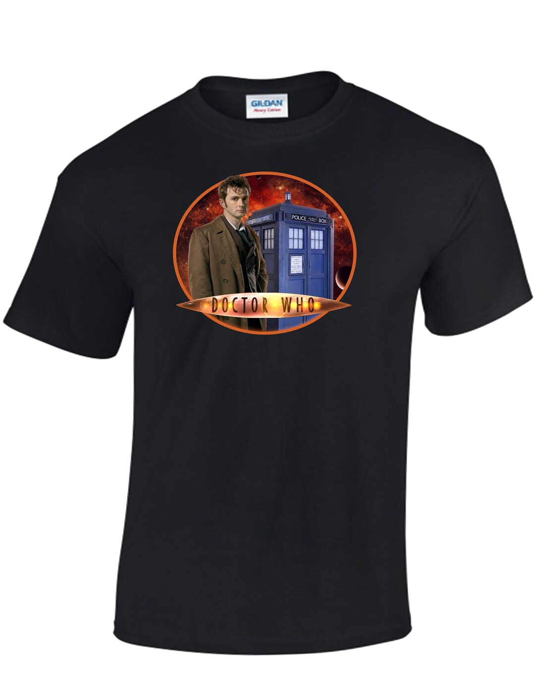 Doctor Who 10th Dr. Custom Shirt - Many Sizes & Colors for All Ages! - Etsy
