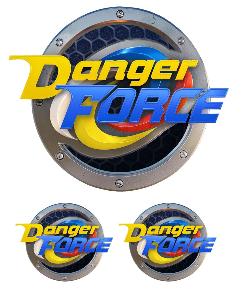 STICKERS Danger Force Logo Decals 7 and Pair of 3 | Etsy